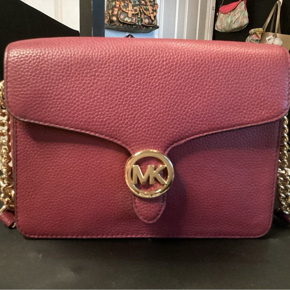 Michael Kors | Bags | Michael Kors Soft Pebbled Leather Crossbody In A ...